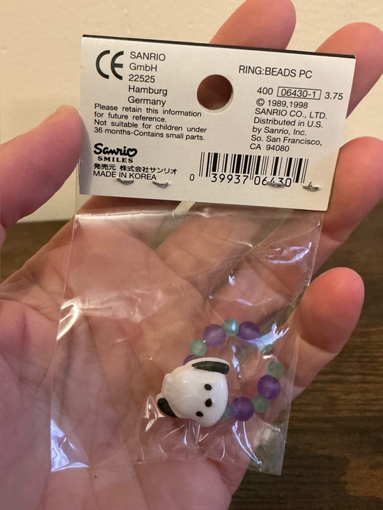 Sanrio | Other | A Rare Vintage Sanrio Htf Nwt 998 Pochacco Plastic ...